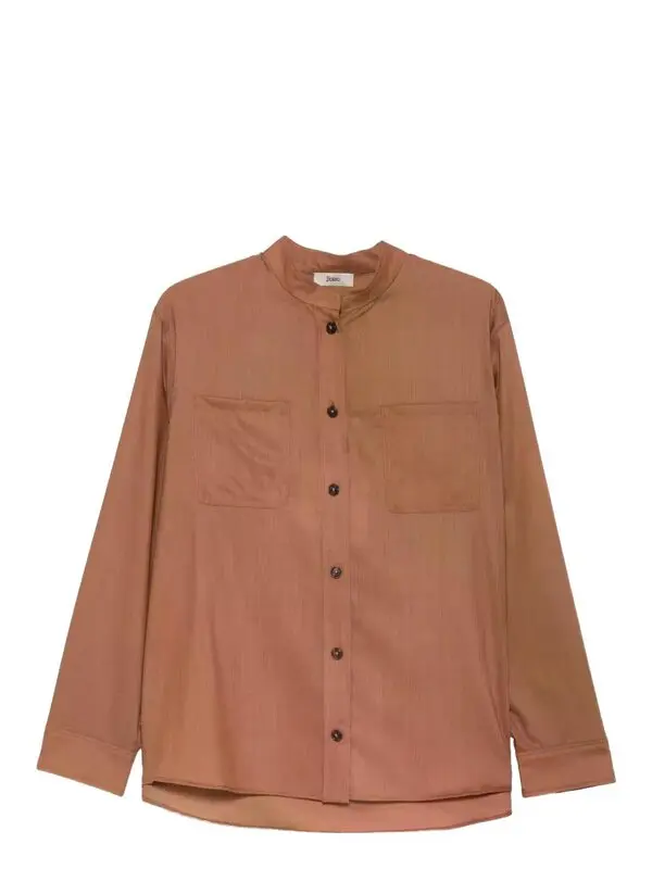 Herno Chest-pockets Buttoned Shirt - Brown