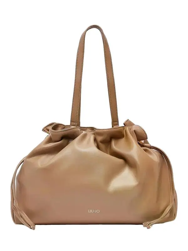 Liu Jo Logo Detail Tote - Neutrals