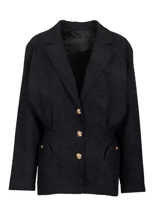 BLAZÉ MILANO Buttoned Blazer - Black