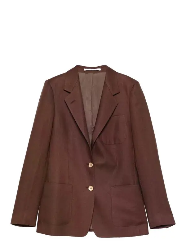 Tagliatore Patch-pocket Blazer - Brown