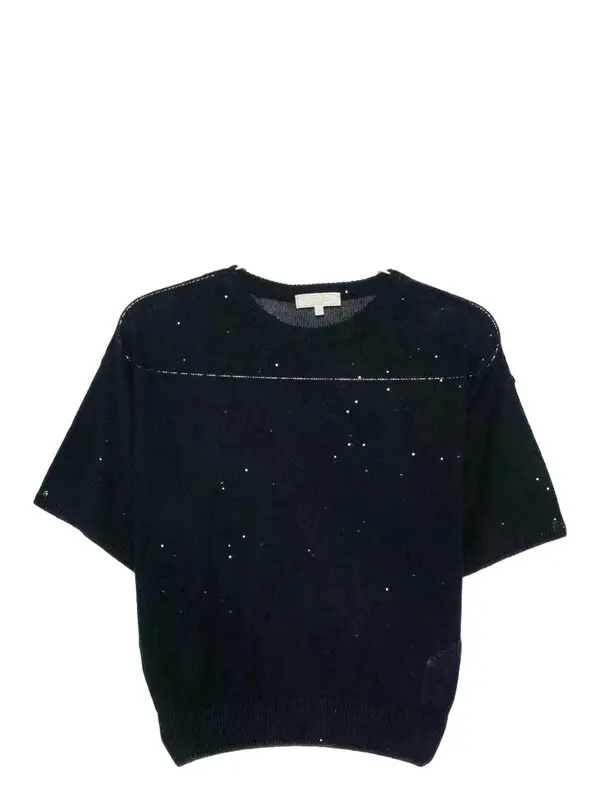 Antonelli Firenze Zagara Sequined T-shirt - Blue