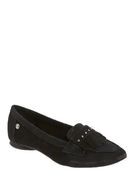 BOTTERO Botjoya Pointed Toe Flat - Preto