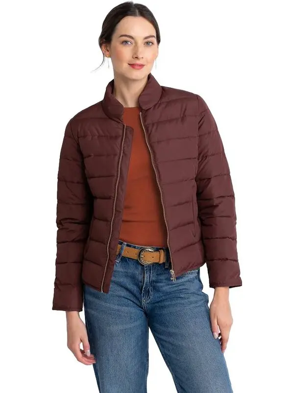 KETTLEWELL Kaitlyn Quilted Jacket - Cocoa