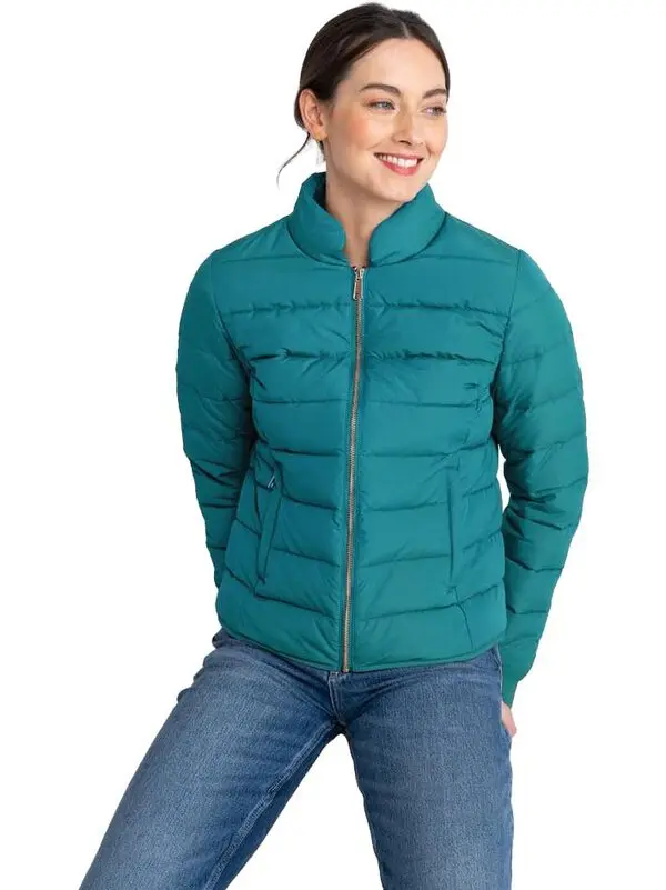 KETTLEWELL Kaitlyn Quilted Jacket - Sea Green