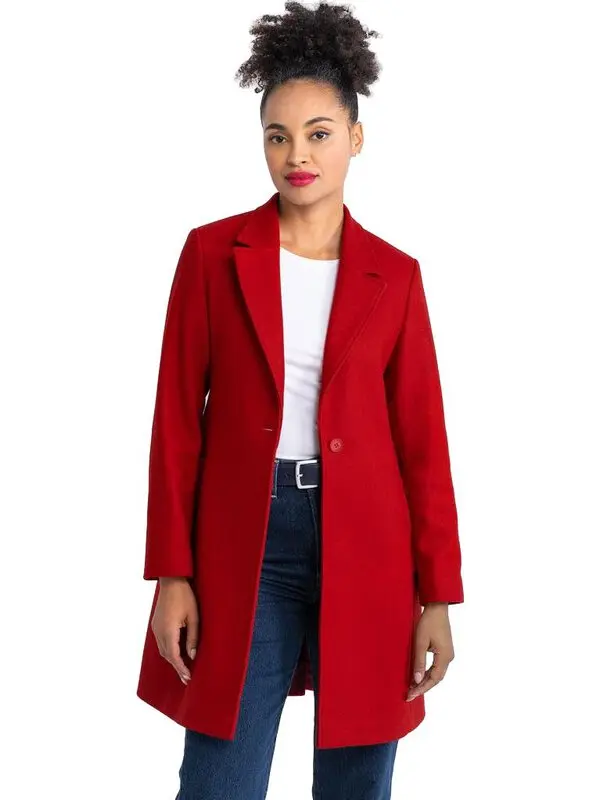 KETTLEWELL The Camden Coat - Carmine Red