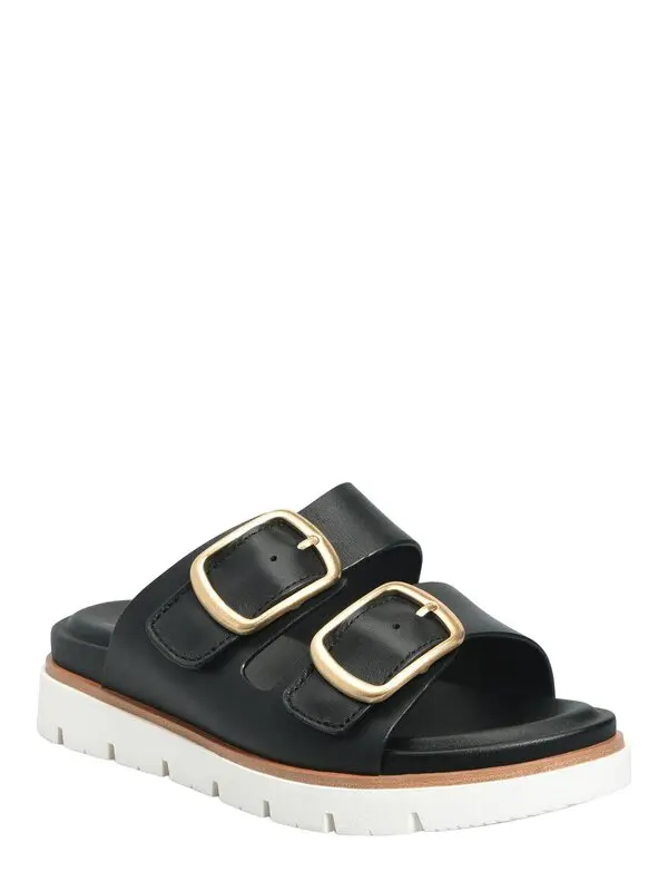SOFFT Gabby Platform Slide Sandal - Black