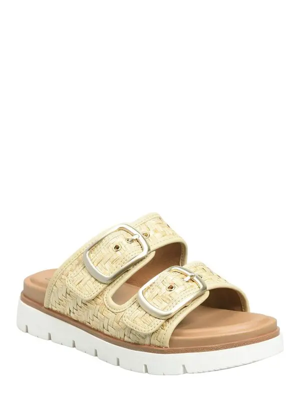 SOFFT Gabby Platform Slide Sandal - Tan