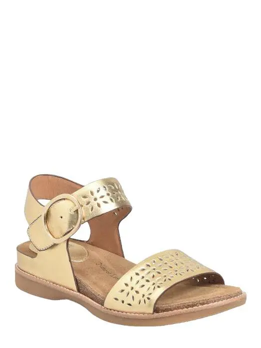 SOFFT Bali Iii Ankle Strap Wedge Sandal - Gold