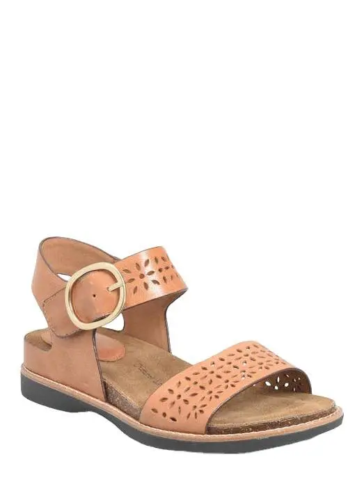 SOFFT Bali Iii Ankle Strap Wedge Sandal - Luggage