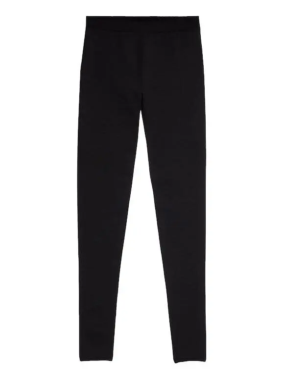 Gucci Silk Leggings - Black