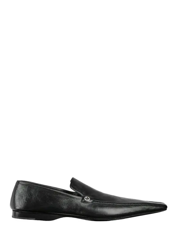 Gucci S. Giovanni Leather Loafer - Black