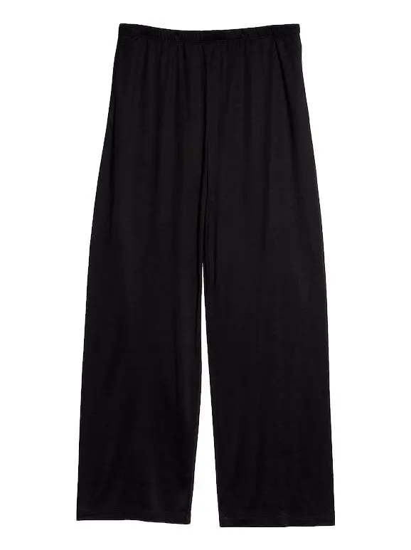 Gucci Light Silk Jersey Sportswear Pants - Black