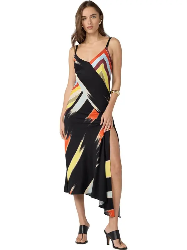 Diane Von Furstenberg Skye Dress - Dorian Stripe Multi
