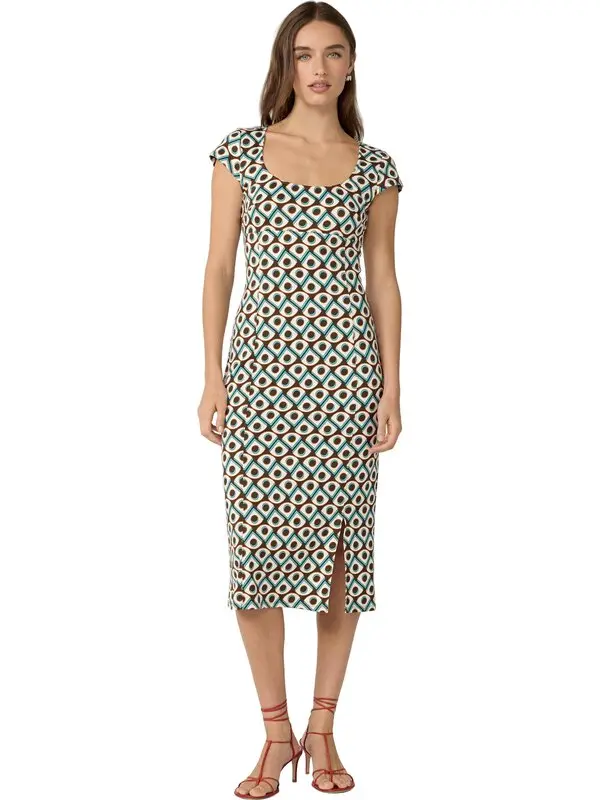 Diane Von Furstenberg Dani Midi Dress - Fan Club Woodstock