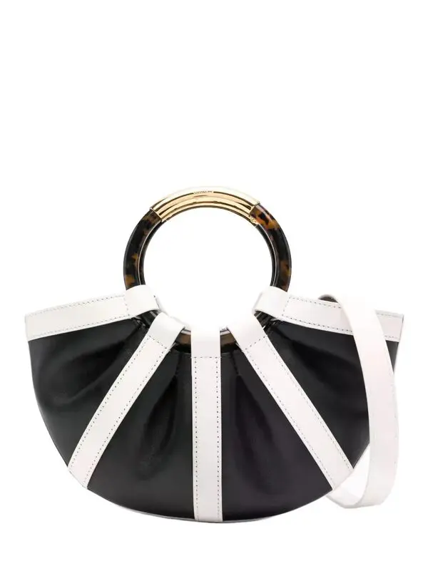 COCCINELLE Round-handle Leather Tote Bag - Black