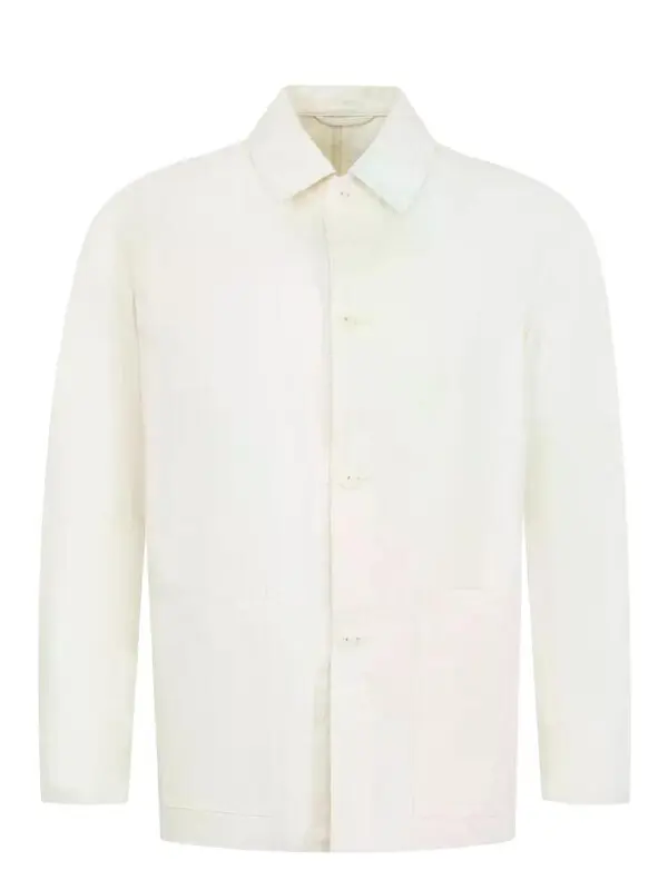 KAPTAIN SUNSHINE Cotton Shirt Jacket - Neutrals
