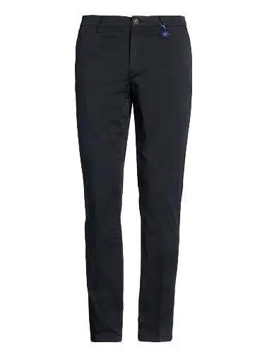 MANUEL RITZ Chino Pants With Stretch Fabric - Blue