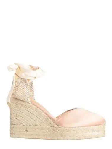 CastaÑer Espadrilles With Metallic Trim - Beige
