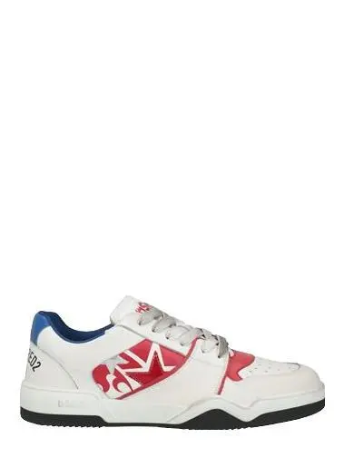 Dsquared2 Low-top Leather Sneakers - White