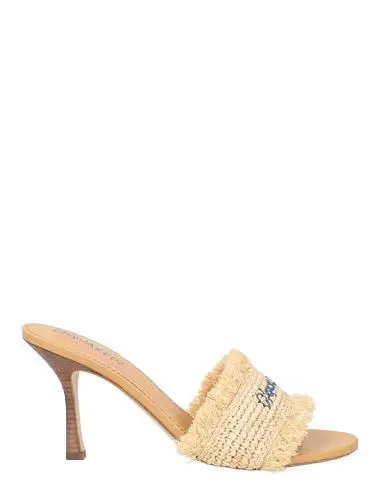 Dsquared2 Raffia Slide Sandals - Brown