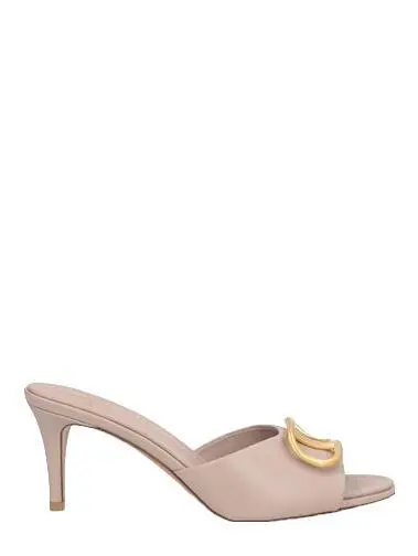 Valentino Garavani Sandals Blush Leather - Pink