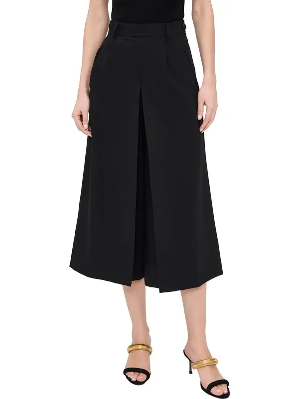 FAVORITE DAUGHTER The Nicole Culottes - Black