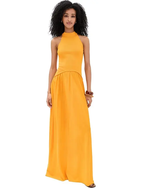 Solid & Striped The Isola Maxi Dress - Pineapple