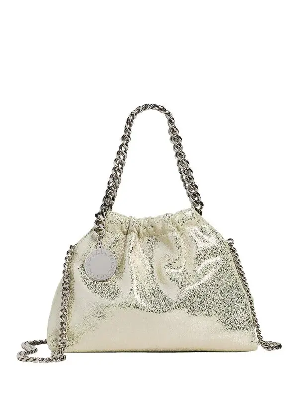 Stella McCartney Falabella Mini Drawstring Bag - Light Lime Green