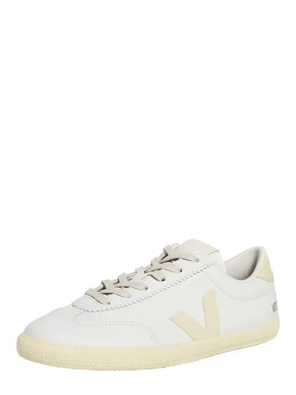 VEJA Volley Signature Sneakers - White/calcaire