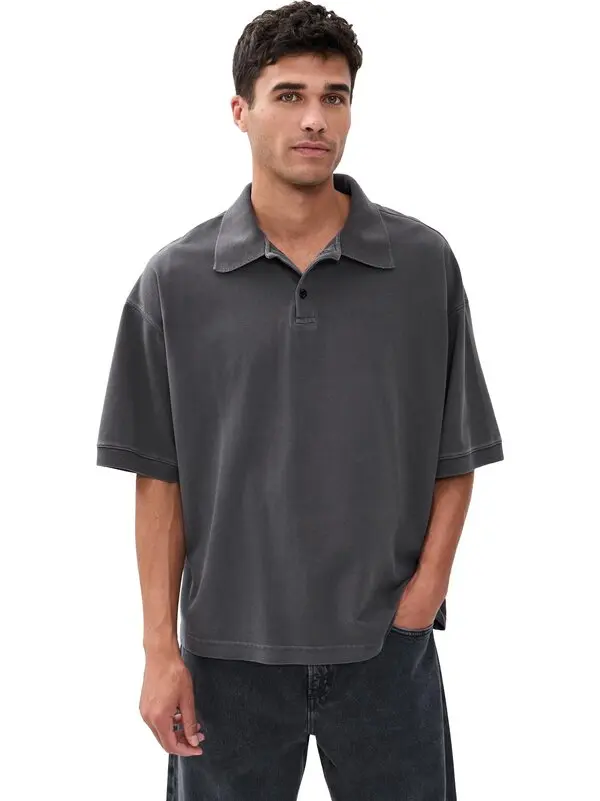 AGOLDE Curren Polo Shirt - Connection