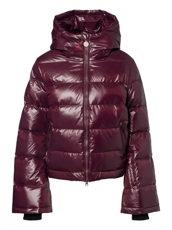 Perfect Moment Polar Puffer Ski Jacket - Burgundy