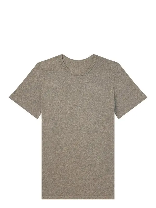 Rick Owens Level Slim-fit Cotton-jersey T-shirt - Gray