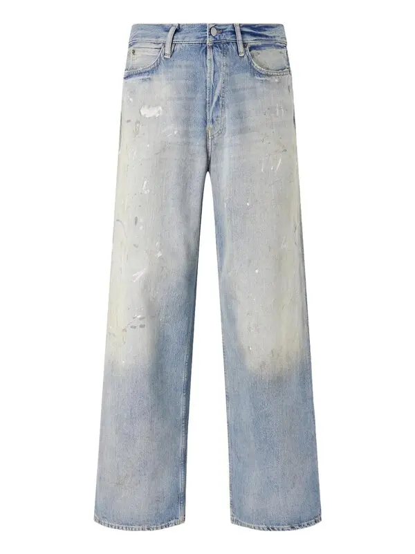 Acne Studios 1981 Straight-leg Jeans - Blue