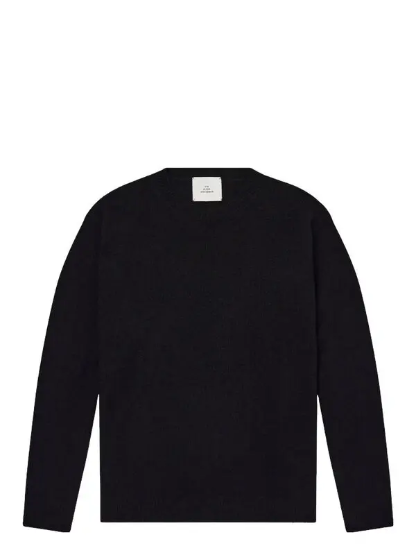 THE ELDER STATESMAN Cashmere Pullover - Black