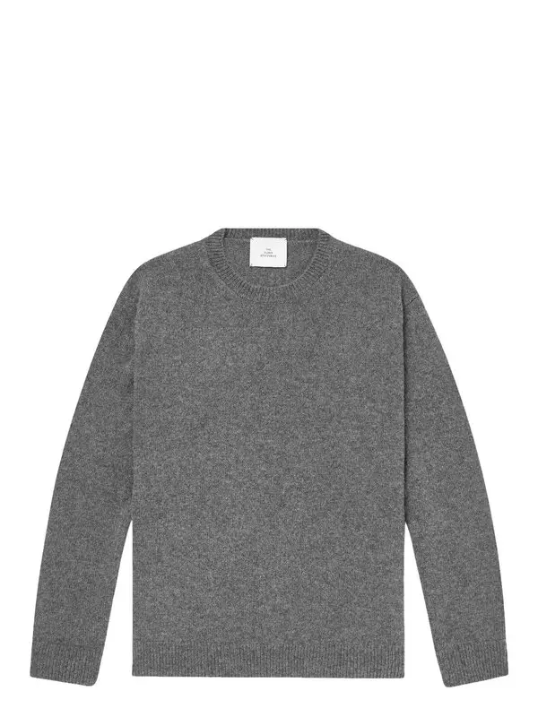 THE ELDER STATESMAN Cashmere Sweater - Gray