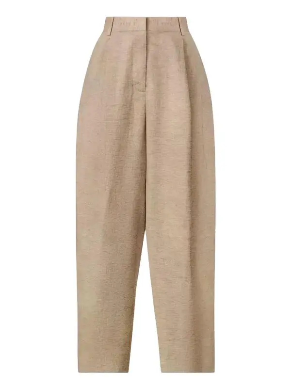 Fabiana Filippi Pleated Trousers - Neutrals