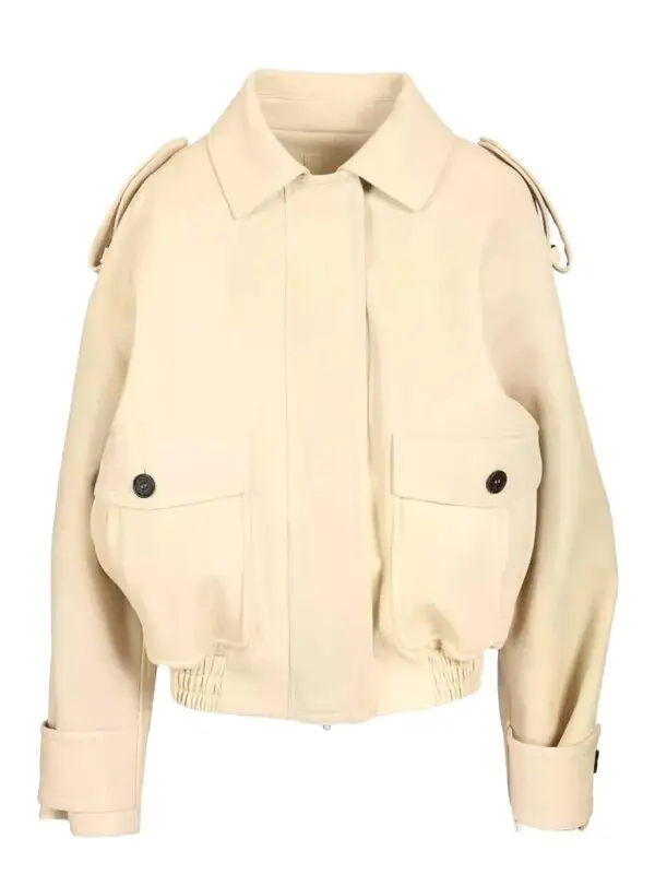 DURAZZI MILANO Button Pocket Jacket - Neutrals