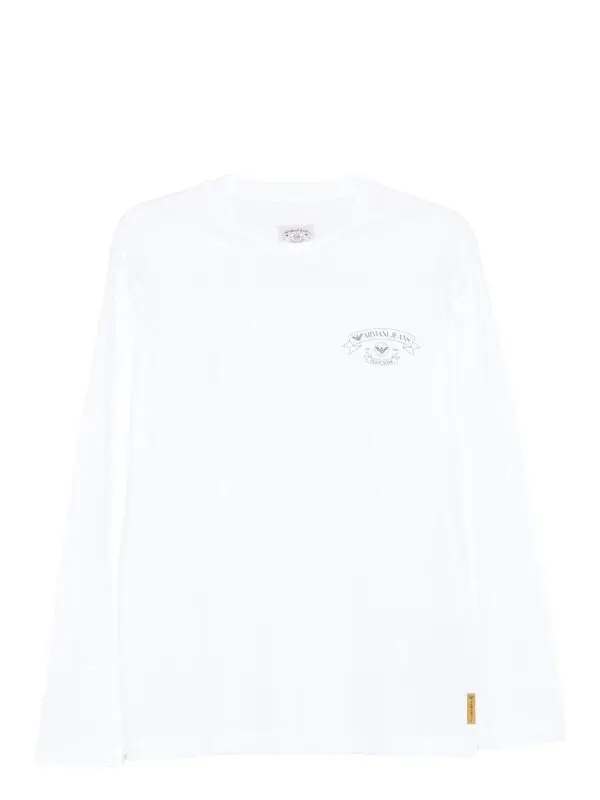 Emporio Armani Logo Cotton T-shirt - White