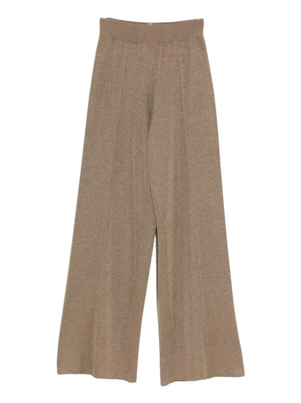 Fabiana Filippi Wide-leg Trousers - Brown