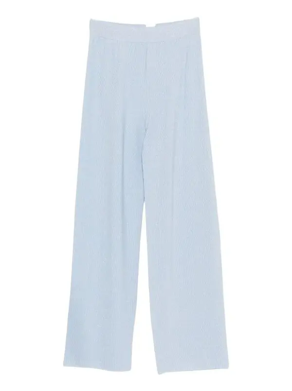 Fabiana Filippi Wide-leg Trousers - Sky Blue