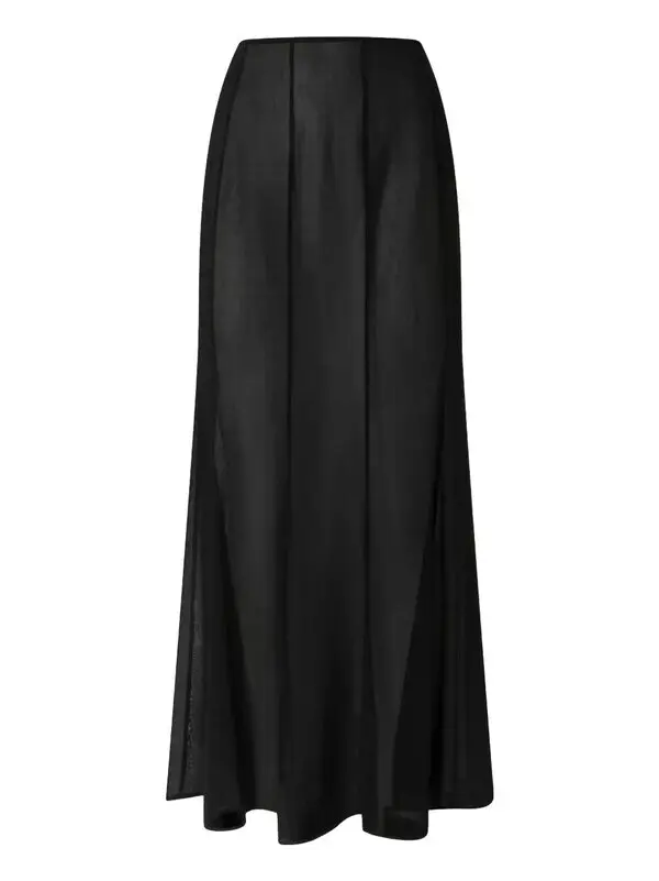 Pinko Paneled Maxi Skirt - Black