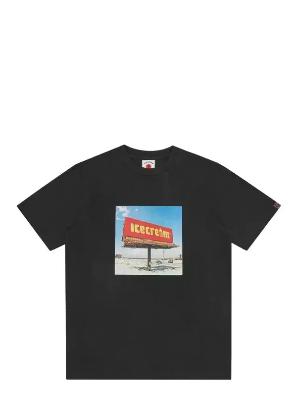 ICECREAM Billboard Graphic T-shirt - Black