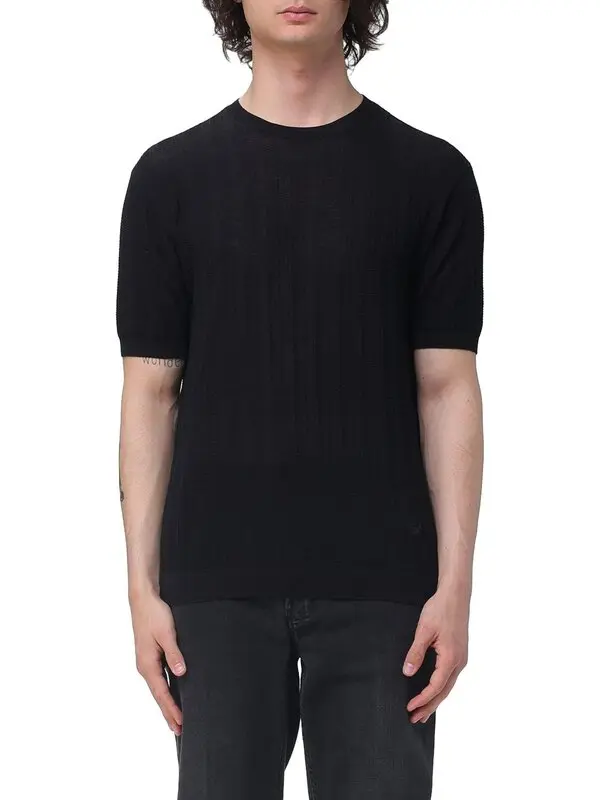 Emporio Armani Pullover Sweater - Black