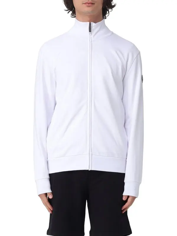 COLMAR Cotton Zip-up Sweatshirt - White