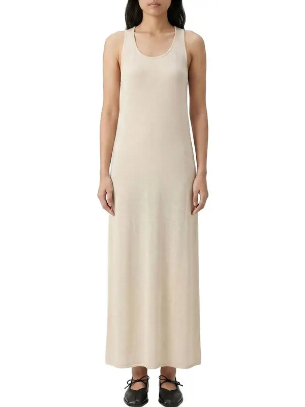 Patrizia Pepe Sleeveless Maxi Dress - White