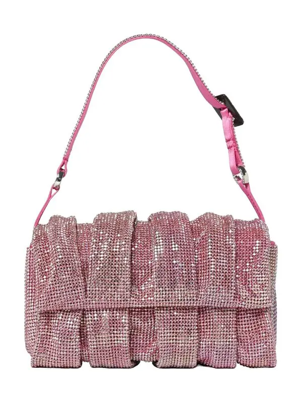 Benedetta Bruzziches Iris Shoulder Bag - Fuchsia