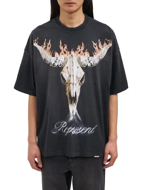 REPRESENT T-shirt - Black