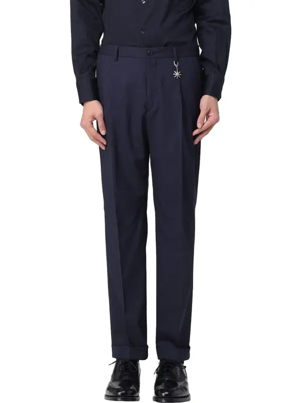 MANUEL RITZ Trousers - Blue