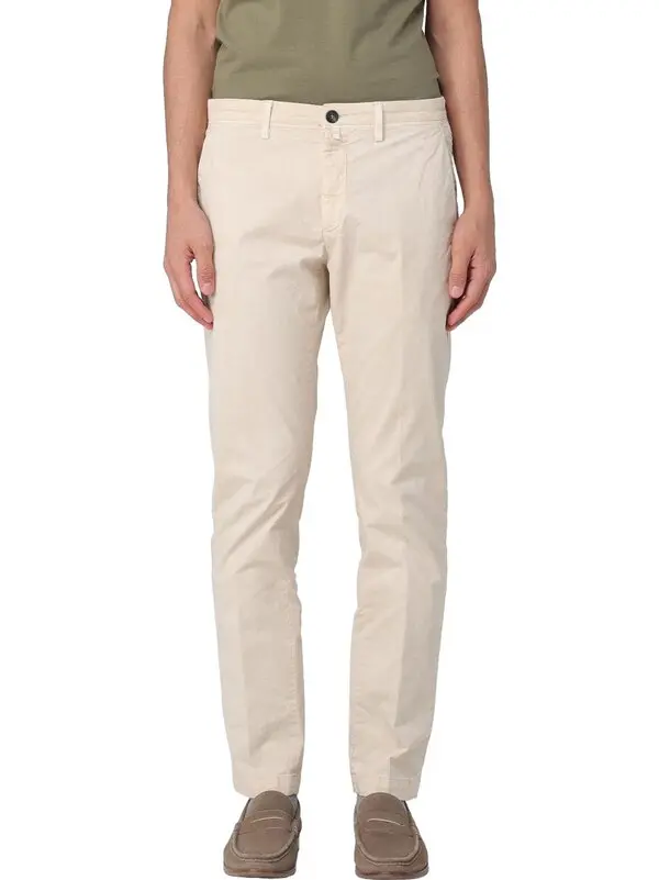 SIVIGLIA Straight Leg Trousers - Beige
