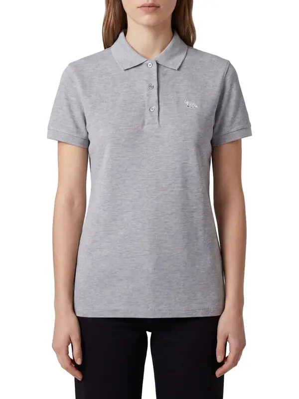 Maison Kitsuné Polo Shirt - Grey